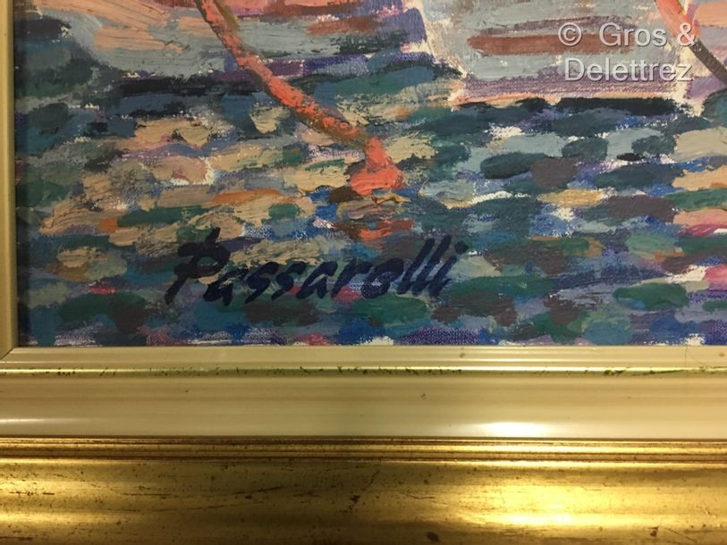 Mario Passarelli | The port of St Cyr sur Mer | MutualArt