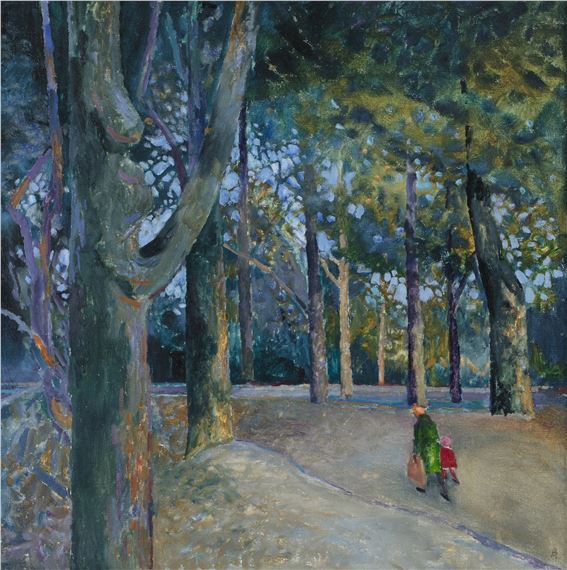 Colin Middleton | FEBRUARY EVENING: GREY ABBEY (1979) | MutualArt