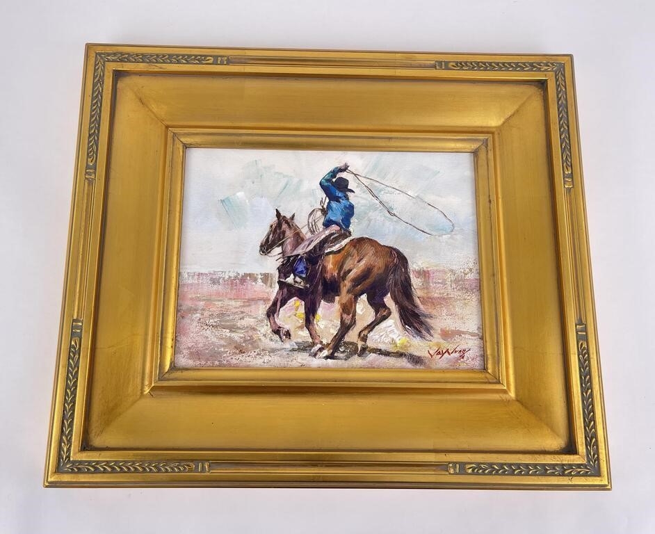 Jay Jung | Cowboy Painting | MutualArt