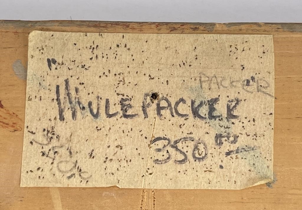 Robert Wagoner | Mule Packer | MutualArt