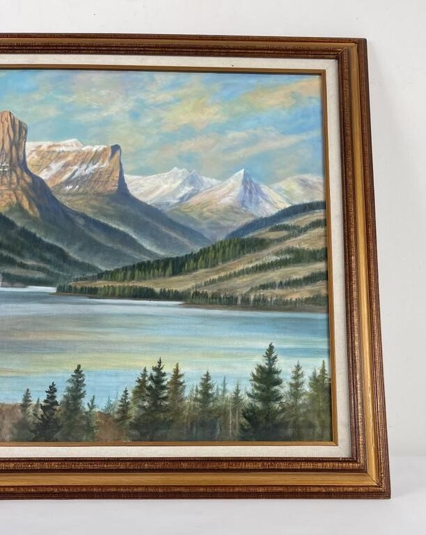 Ron Jenkins | Glacier Park Montana Painting | MutualArt