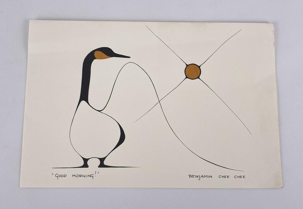 Benjamin Chee Chee | Good Morning | MutualArt