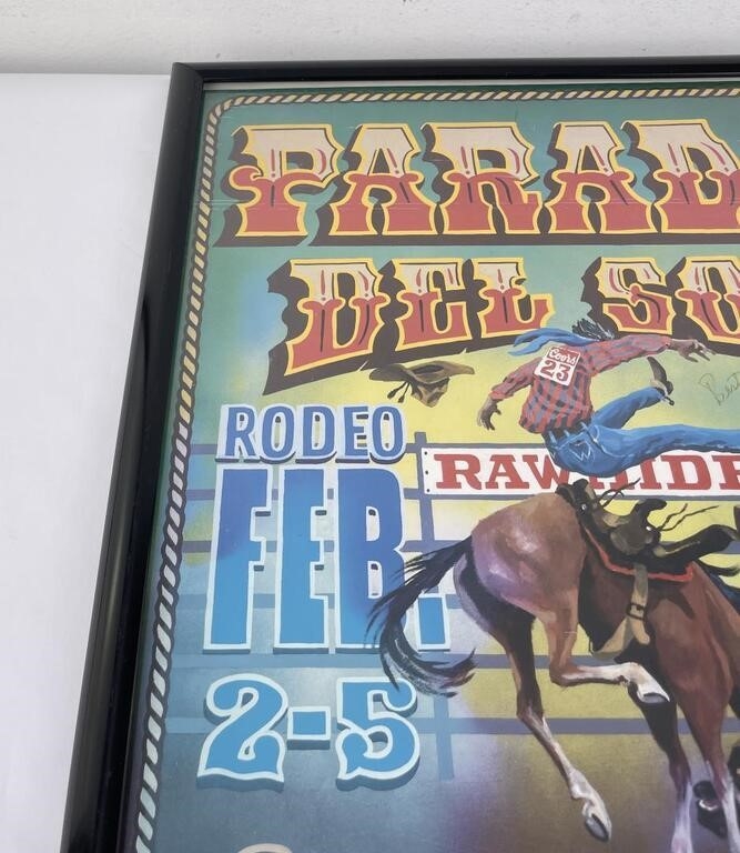 Bill Roman | Parada Del Sol Scottsdale Rodeo Poster (1995) | MutualArt