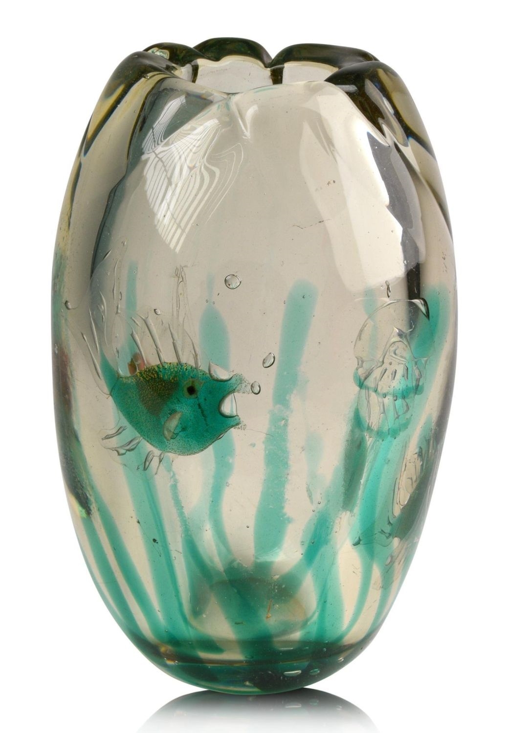 Alfredo Barbini | Aquarium Vase (1950s) | MutualArt