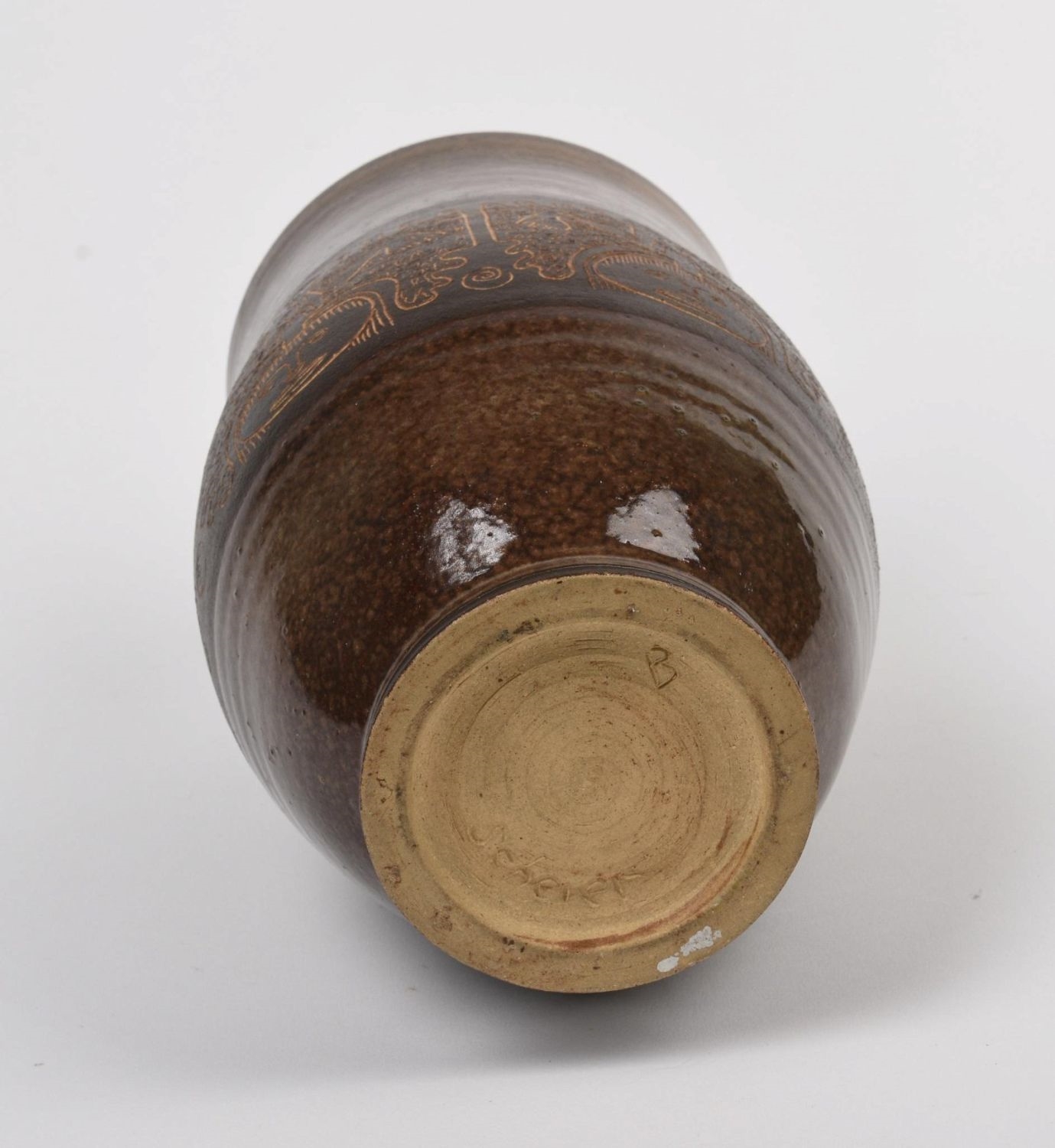 Edwin & Mary Scheier | Vase (1960s) | MutualArt