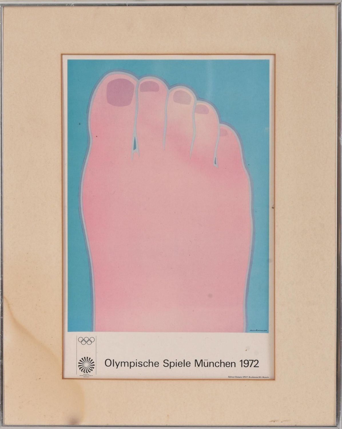 Tom Wesselmann | Olympics Poster (1972) | MutualArt