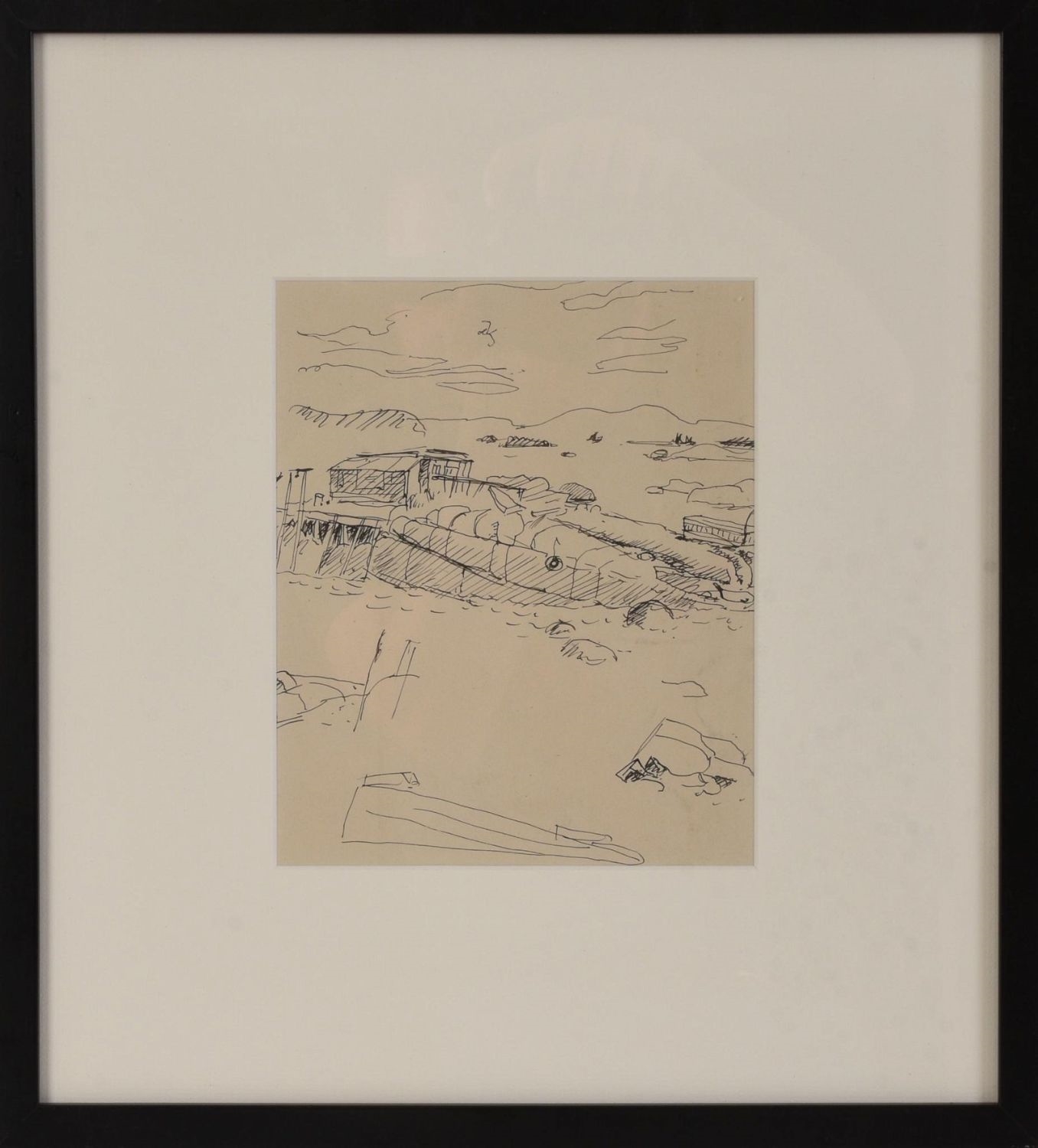 Carl Gustaf Simon Nelson | Great Cranberry Island Dock | MutualArt