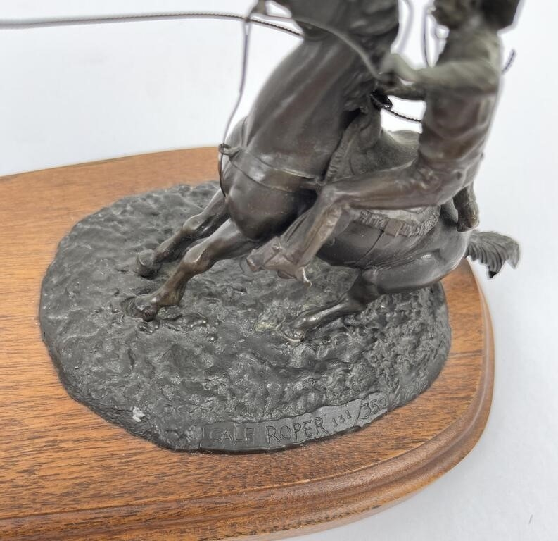 Donald Jack Polland | Calf Roper Cowboy | MutualArt
