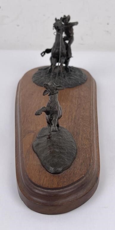 Donald Jack Polland | Calf Roper Cowboy | MutualArt