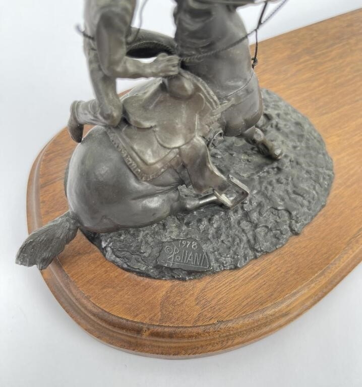 Donald Jack Polland | Calf Roper Cowboy | MutualArt