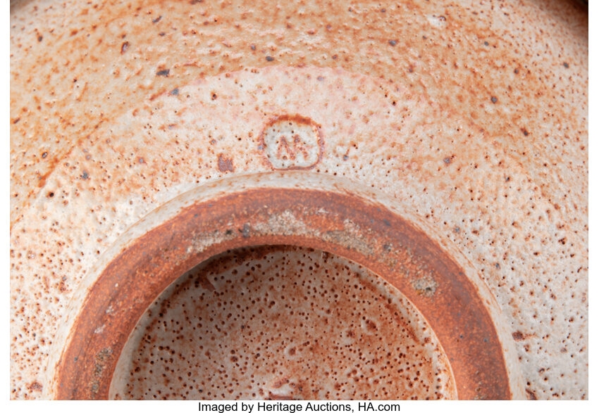 Warren MacKenzie | Shino Drop Rim Bowl | MutualArt