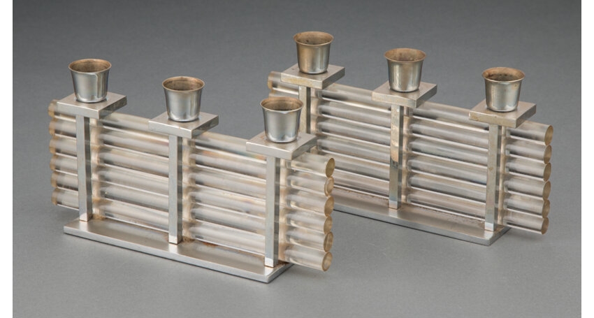 James Amster | Pair of Candelabrum | MutualArt