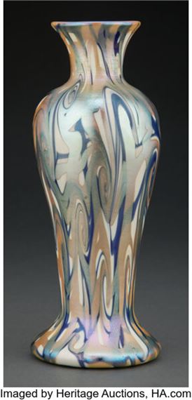 Durand Art Glass | Durand Iridescent Glass (Circa 1920) | MutualArt