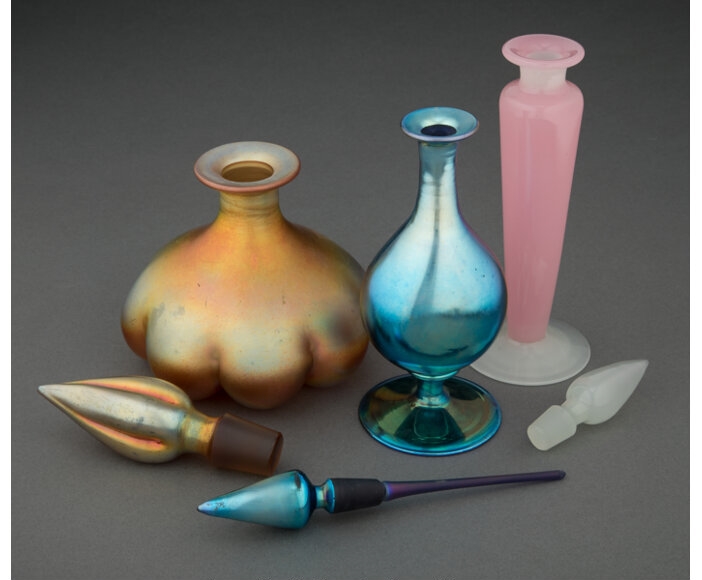 Steuben Glass | Three Steuben Glass Perfumes (Early 20th Century ...