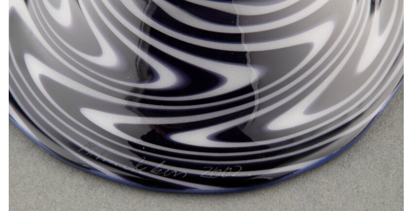 Robert Mickelsen | Wavelength, Glass Vessel with Stopper (2002) | MutualArt