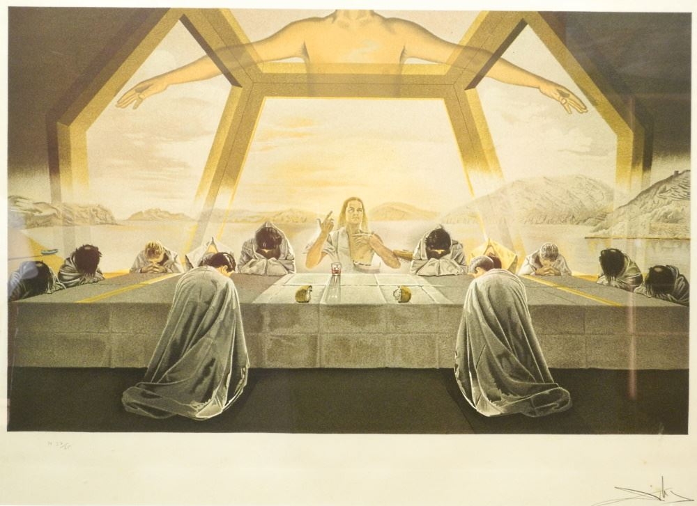 Salvador Dalí | The Sacrament of the Last Supper | MutualArt