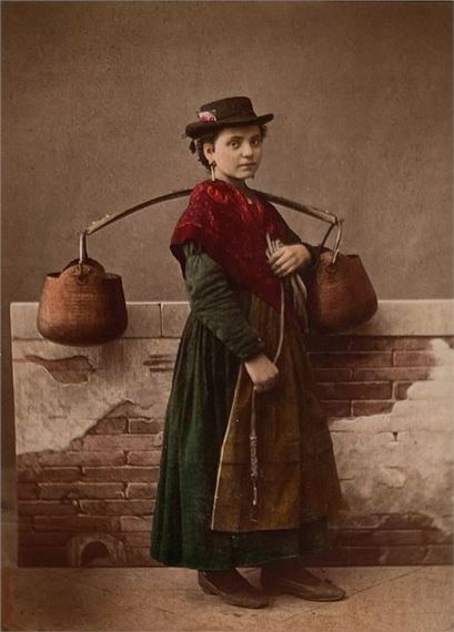 Giovanni Contarini | Portrait of a Traveling Merchant (1875) | MutualArt