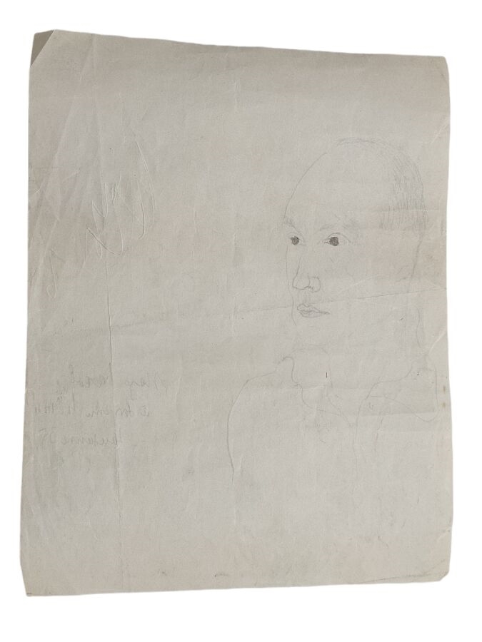 Max Jacob | Portrait d'homme (1935) | MutualArt