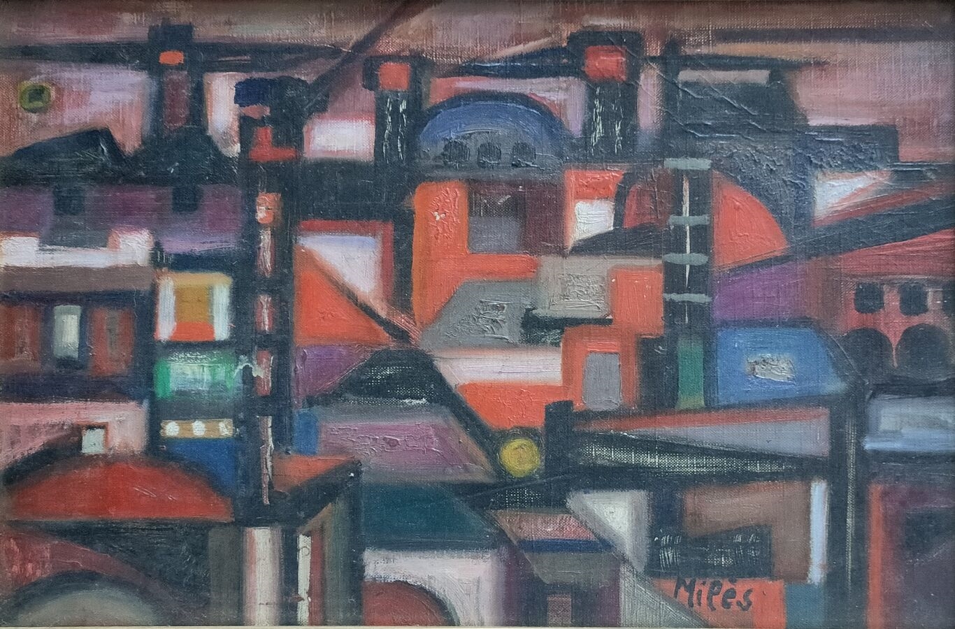 Marcel Miles | BREST VISION CUBISTE | MutualArt