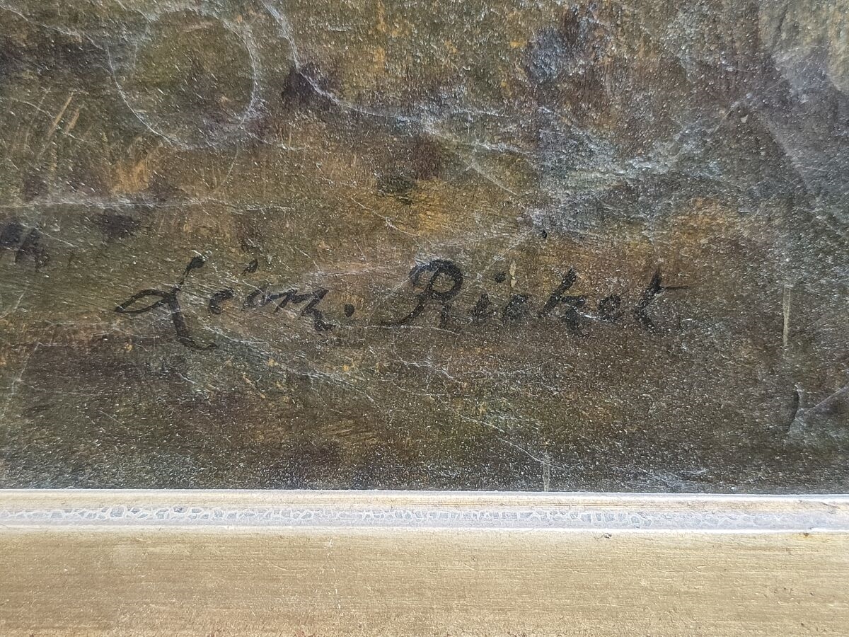 Léon Richet | Personnage dans un paysage | MutualArt