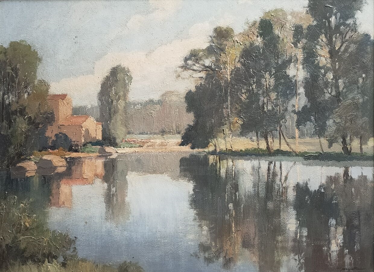 Georges Charles Robin | LA SÈVRE À CLISSON | MutualArt