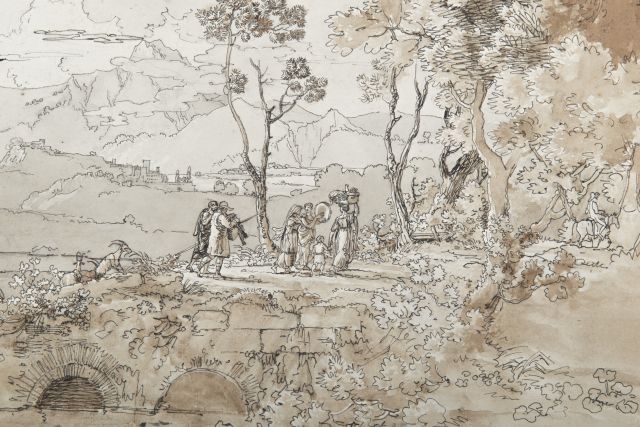 Roman School, 19th Century | Animated landscape. | MutualArt