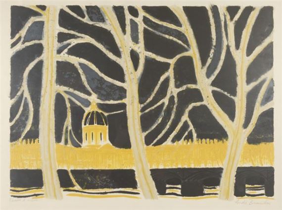 Andre Brasilier | Quai Conti, (1972) | MutualArt