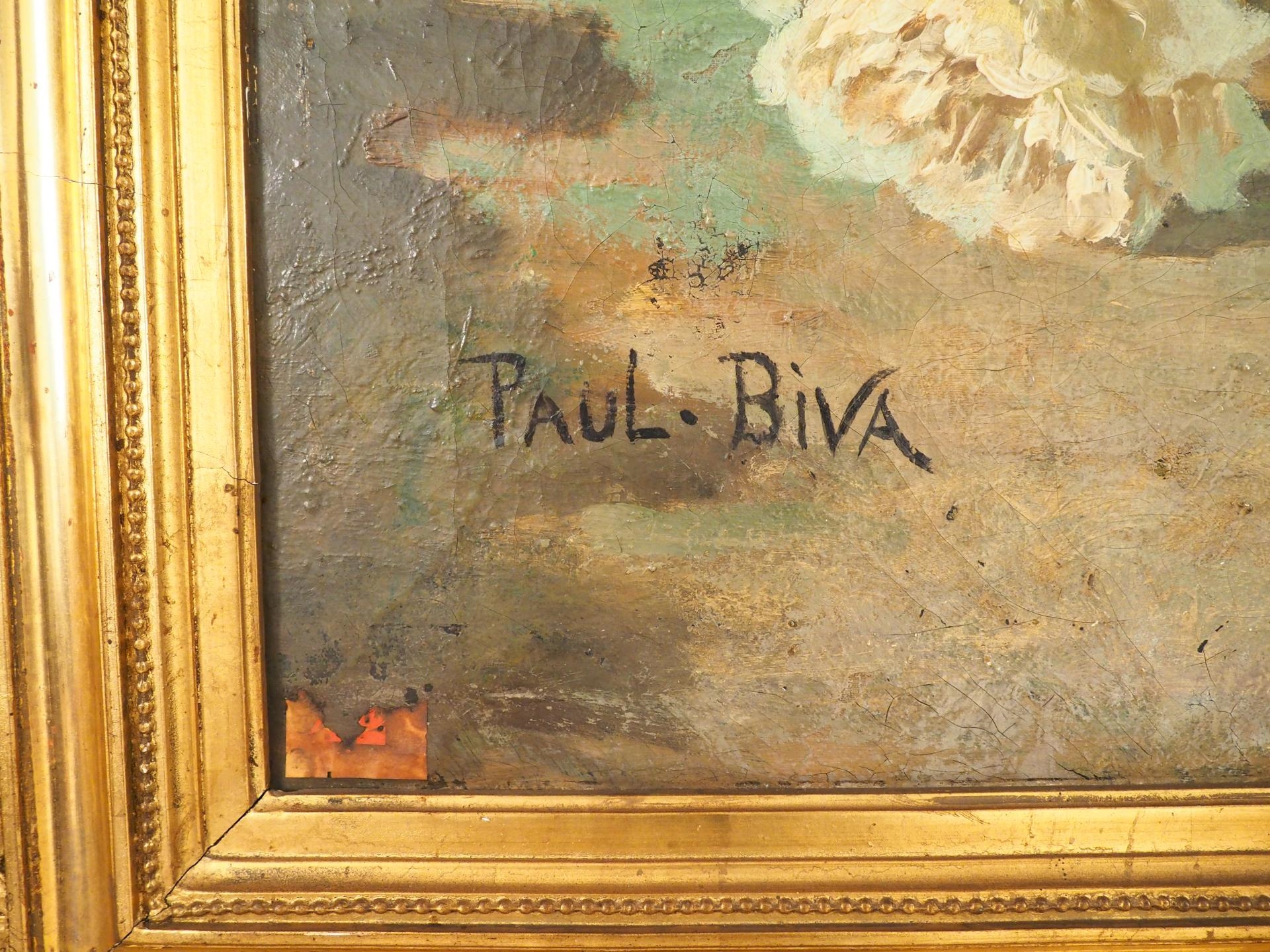 Paul Biva | La corbeille de roses | MutualArt