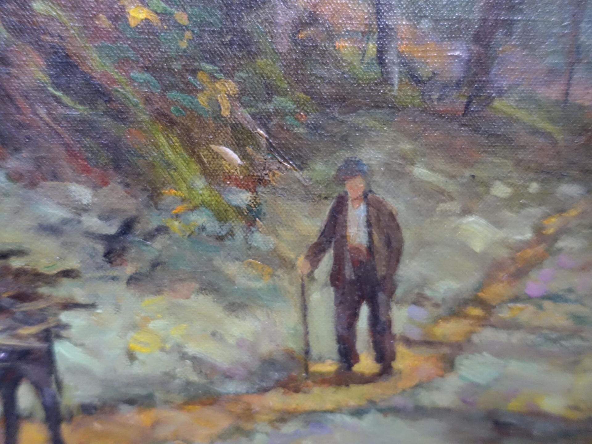 Emile Bouzin | Emile (né en 1870) : En forêt de Fontainebleau | MutualArt