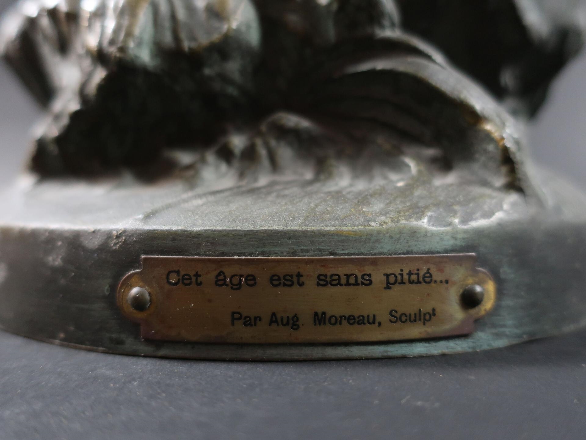 Auguste Moreau | D'après Auguste MOREAU : Cet âge est sans pitié. Sujet ...