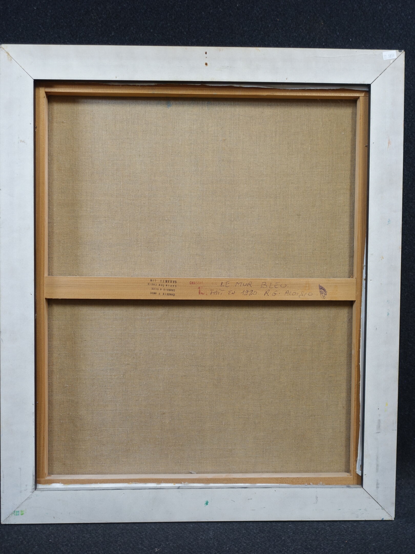 Aloisio Robert-gaétan | Robert-Gaétan (né en 1941) : Le mur bleu ...