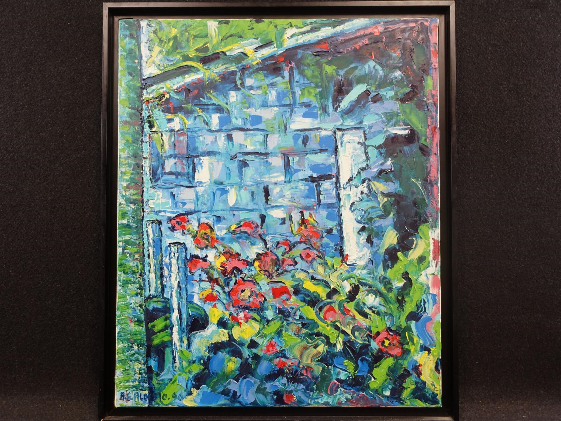 Aloisio Robert-gaétan | Robert-Gaétan (né en 1941) : Le mur bleu ...