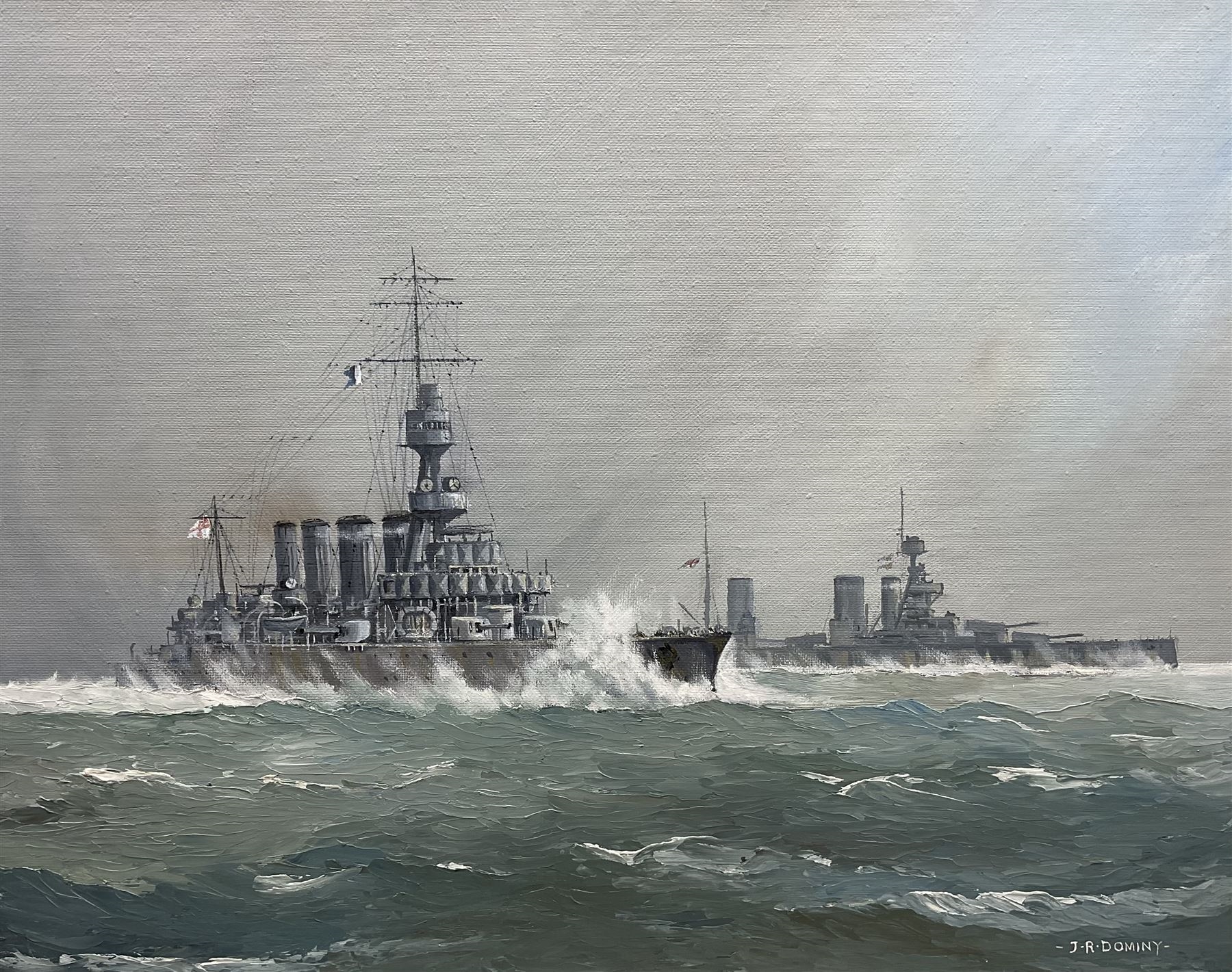 John Rohan Dominy | British Naval Convoy | MutualArt