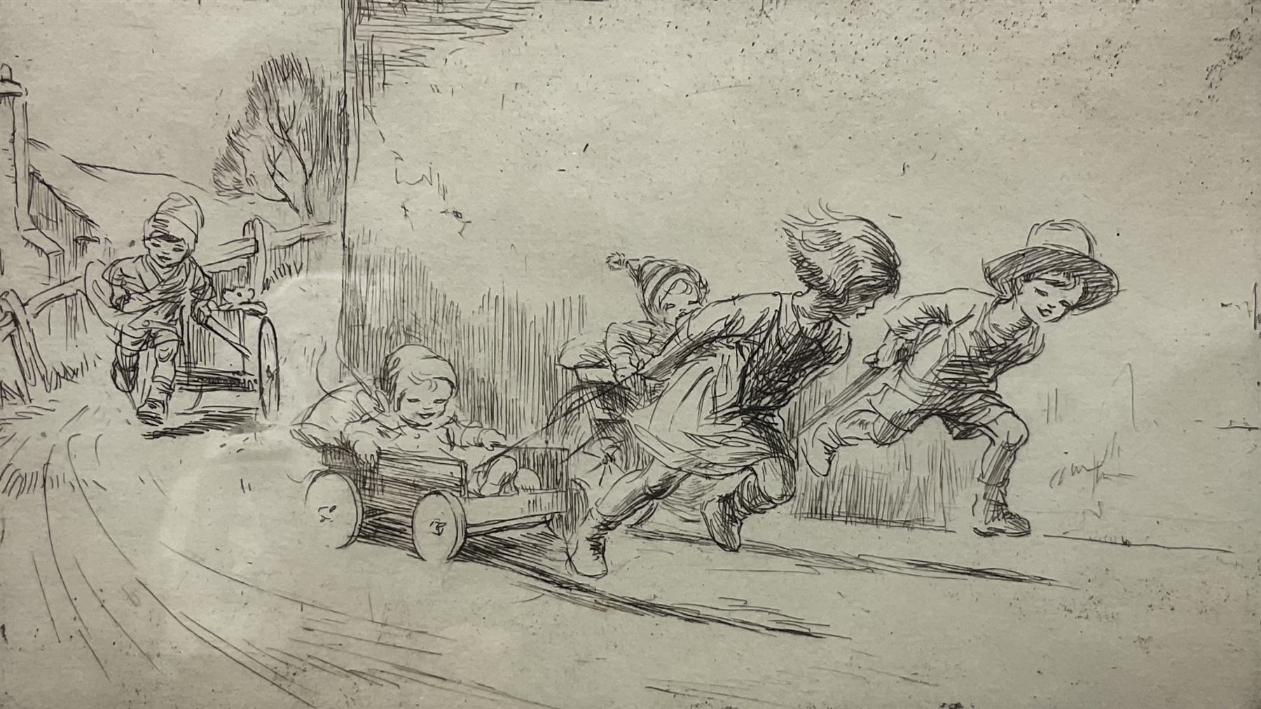 Eileen Alice Soper | The Wheel-Barrow Race | MutualArt
