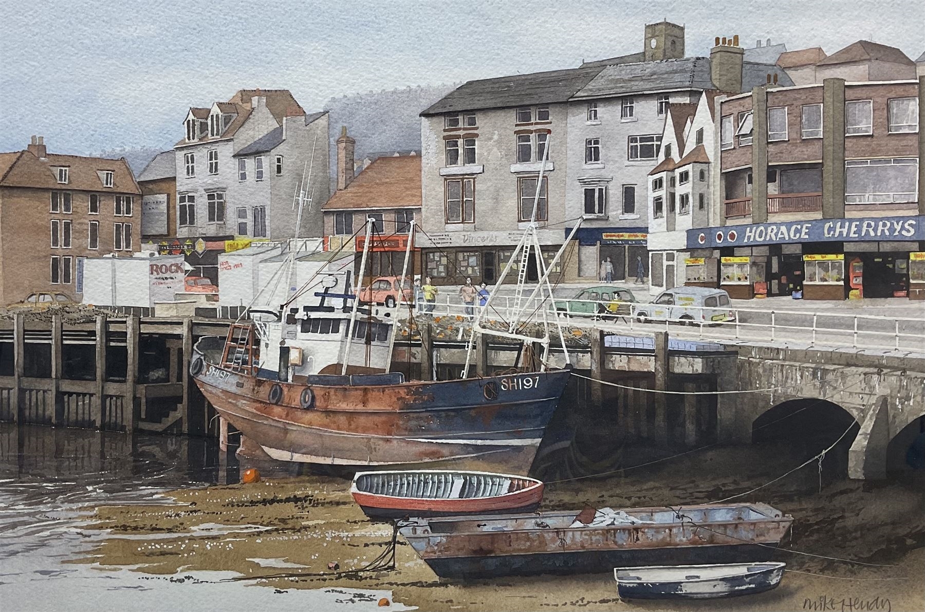 Mike Hendy | Scarborough Harbour | MutualArt