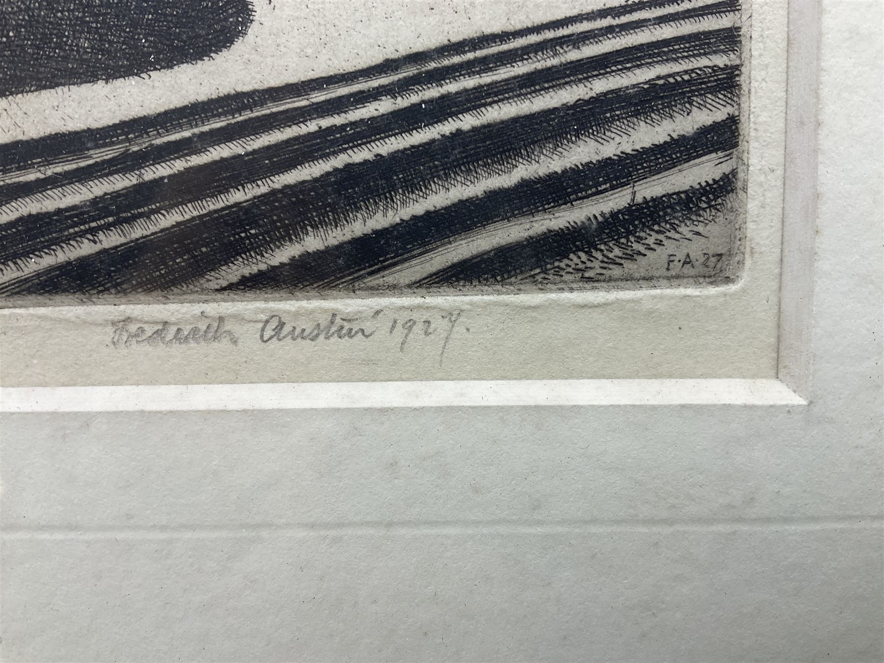 Frederick George Austin | Haystack and Cottage in Hilly Landscape (1927 ...