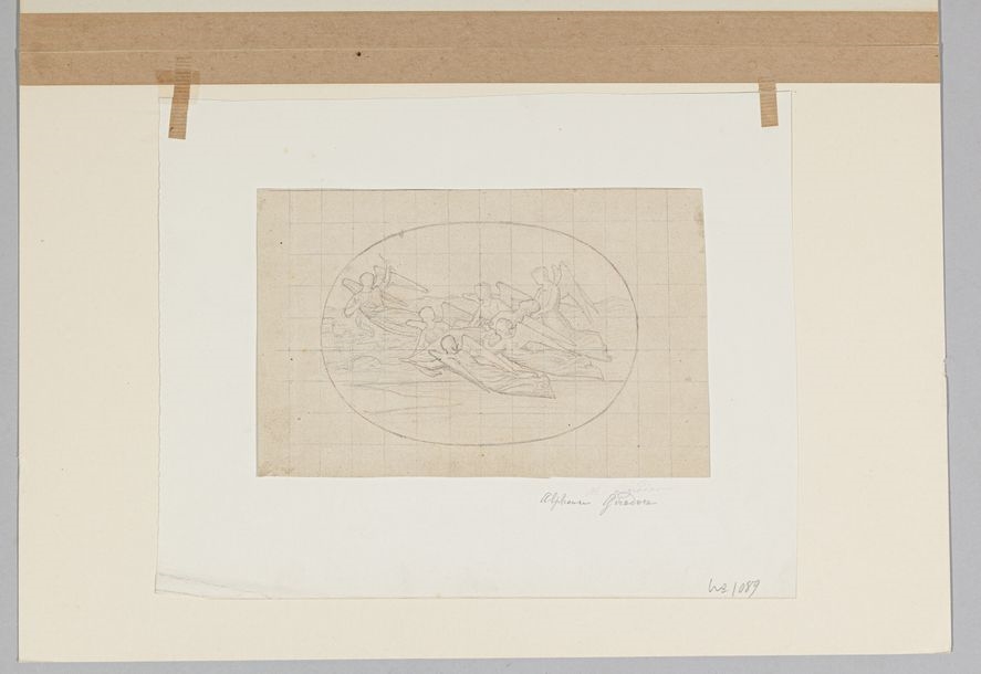 Anne Joseph | A Saint carried by angels | MutualArt