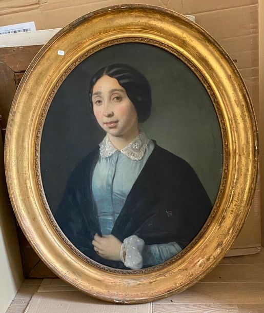 Louis Boulanger | Portrait of a woman (1840) | MutualArt