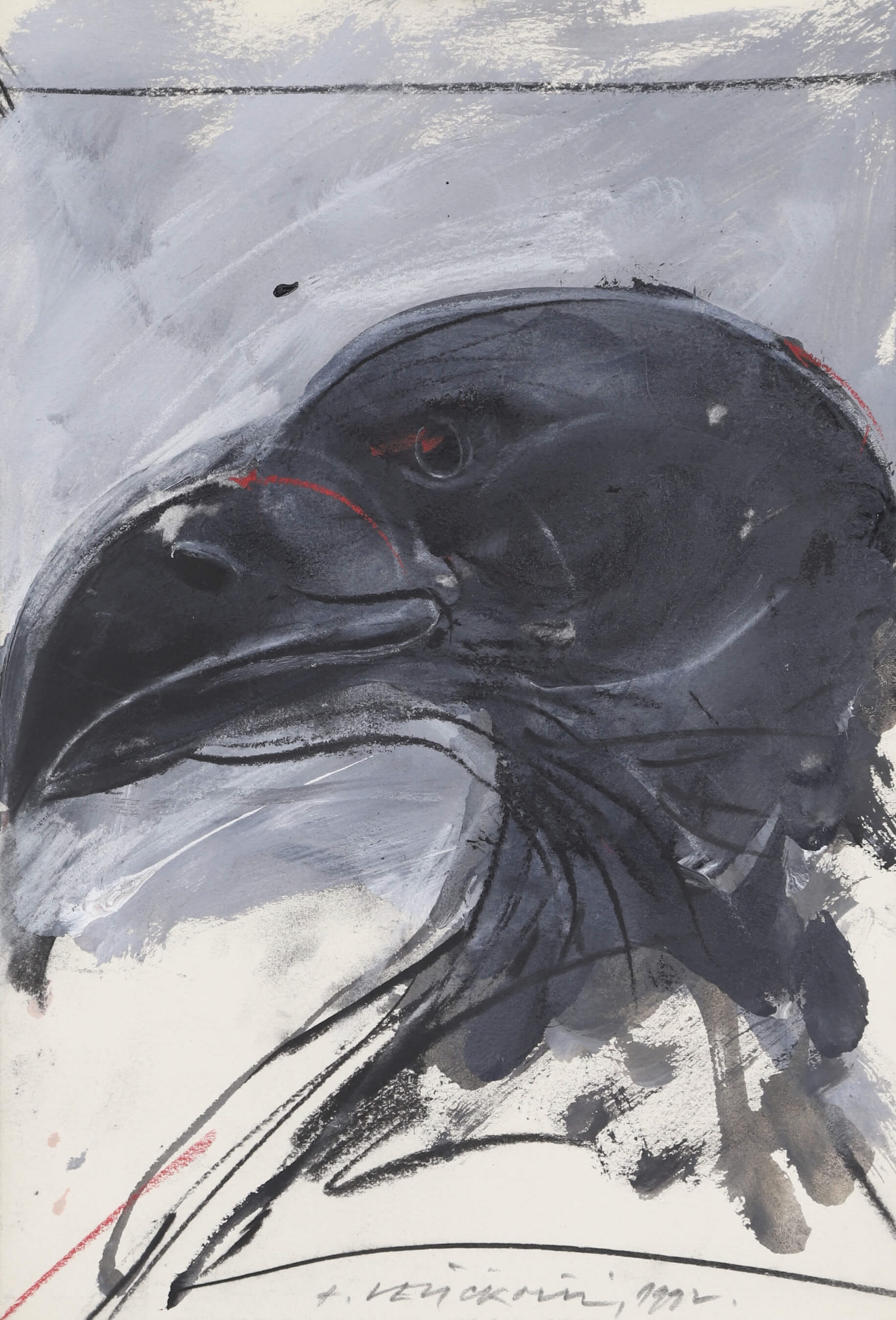 Vladimir Veličković | Rapace (1992) | MutualArt