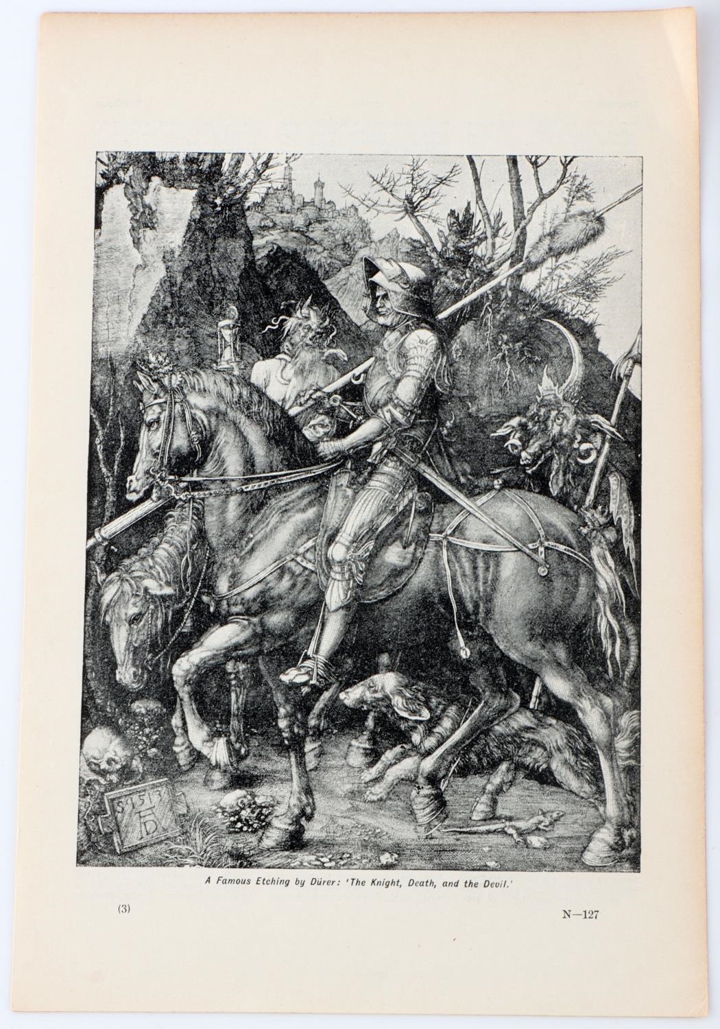 Albrecht Dürer | The Knight, Death and the Devil | MutualArt