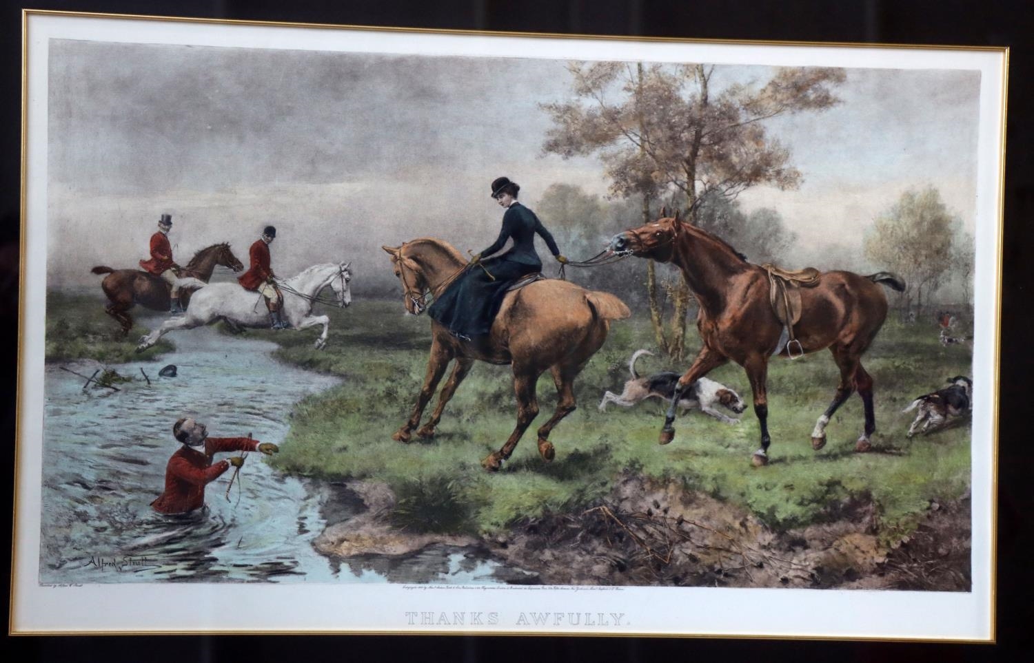 Alfred William Strutt | Thanks Awfully | MutualArt