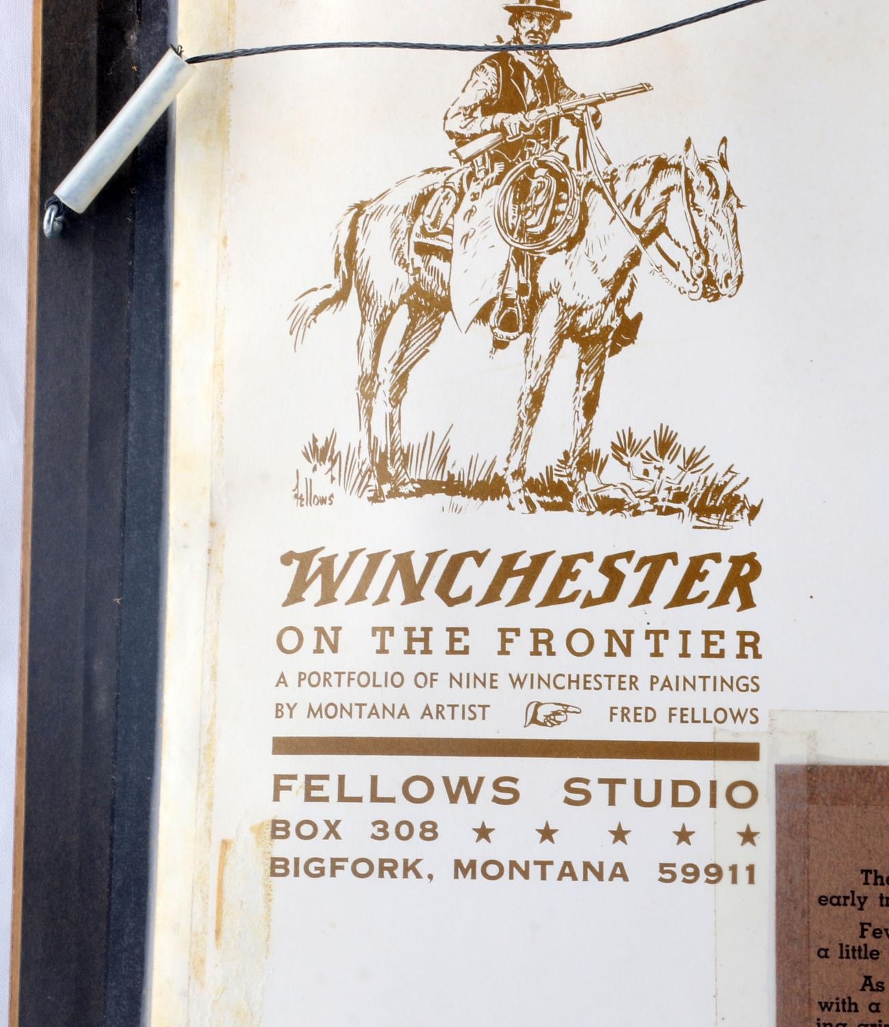 Fred Fellows | 1895 Winchester Texas Ranger (1968) | MutualArt