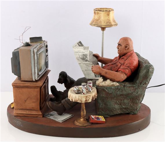 Michael Garman | EVENING NEWS (1984) | MutualArt