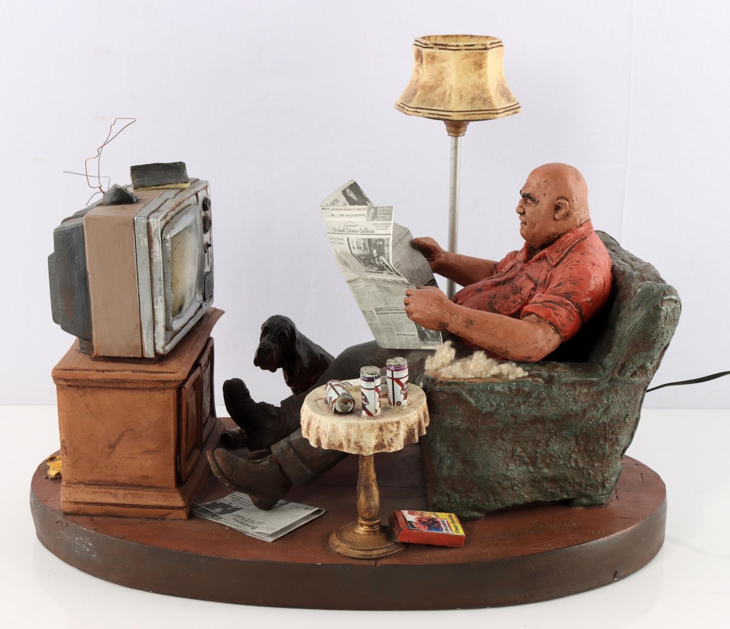 Michael Garman | EVENING NEWS (1984) | MutualArt