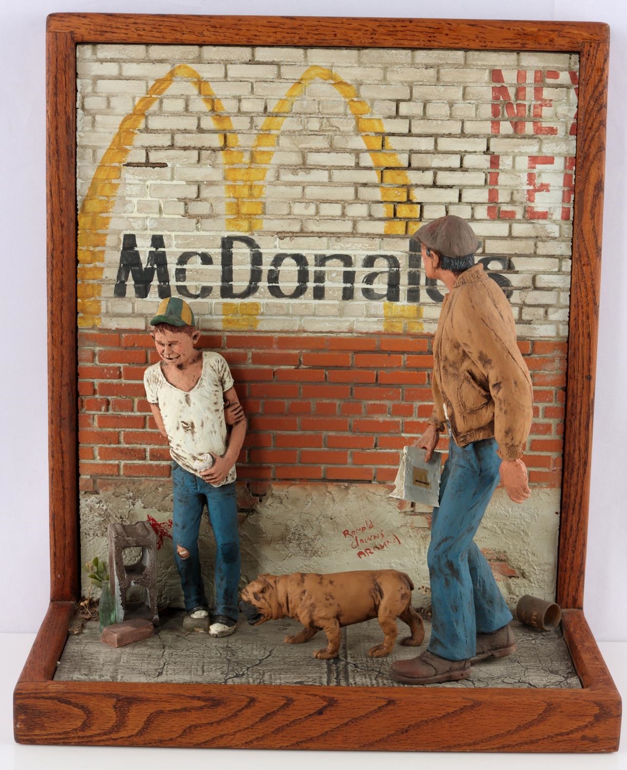 Michael Garman | MCDONALDS CITYSCAPE SCULPTURE (1970s) | MutualArt