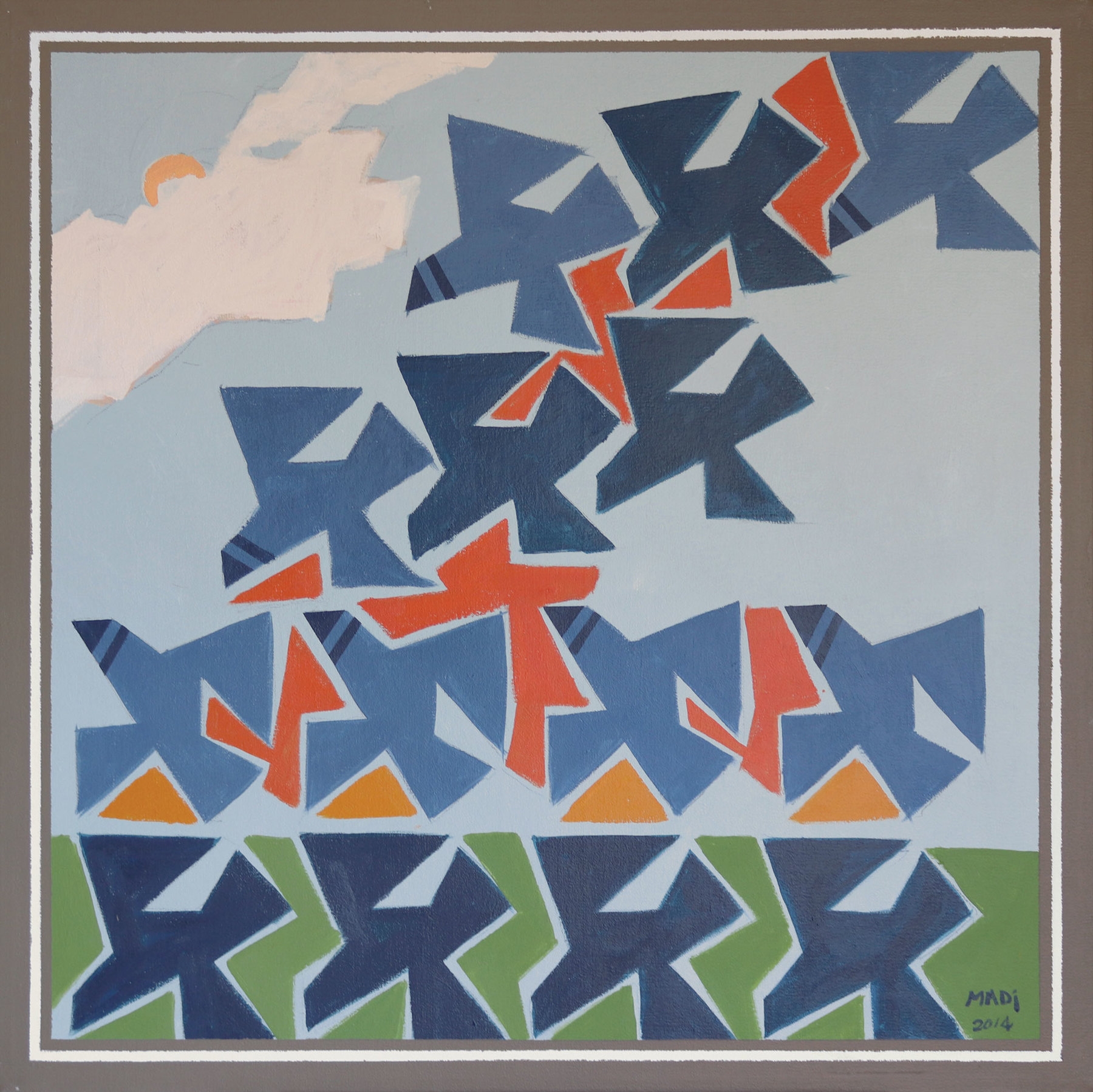 Hussein Madi | Untitled (2014) | MutualArt