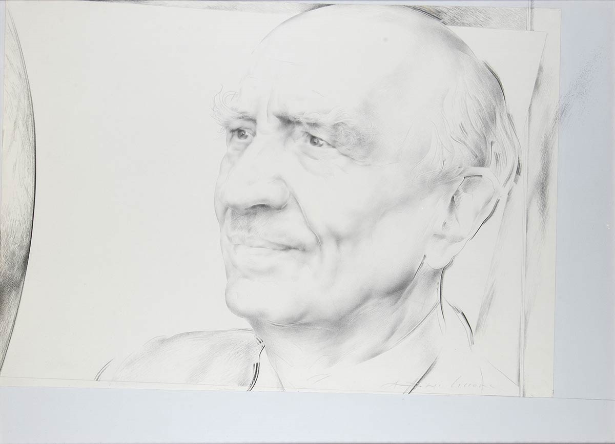 Antonio Ciccone | Portrait of Amintore Fanfani | MutualArt