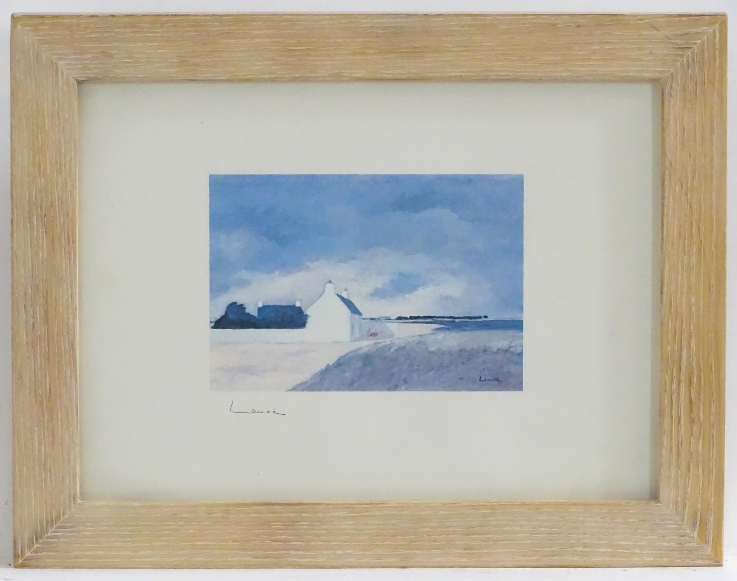 Alphonse Lanoë | A Breton landscape at sunrise | MutualArt