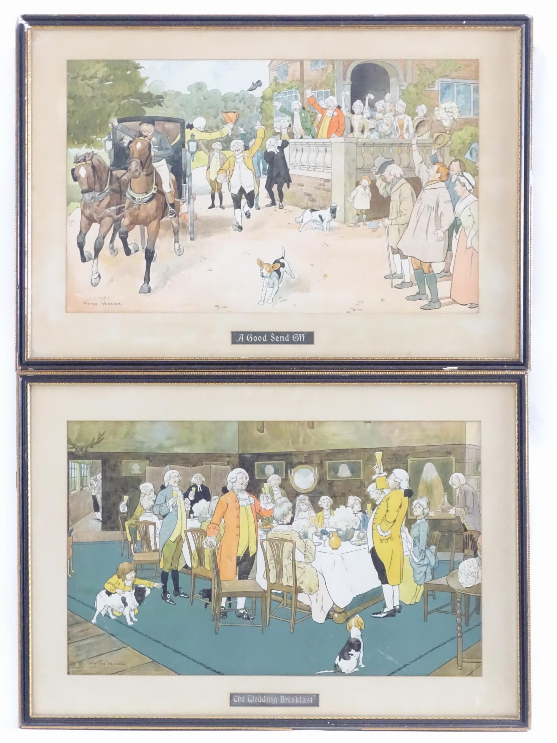Victor Venner | A Good Send Off, & The Wedding Breakfast | MutualArt