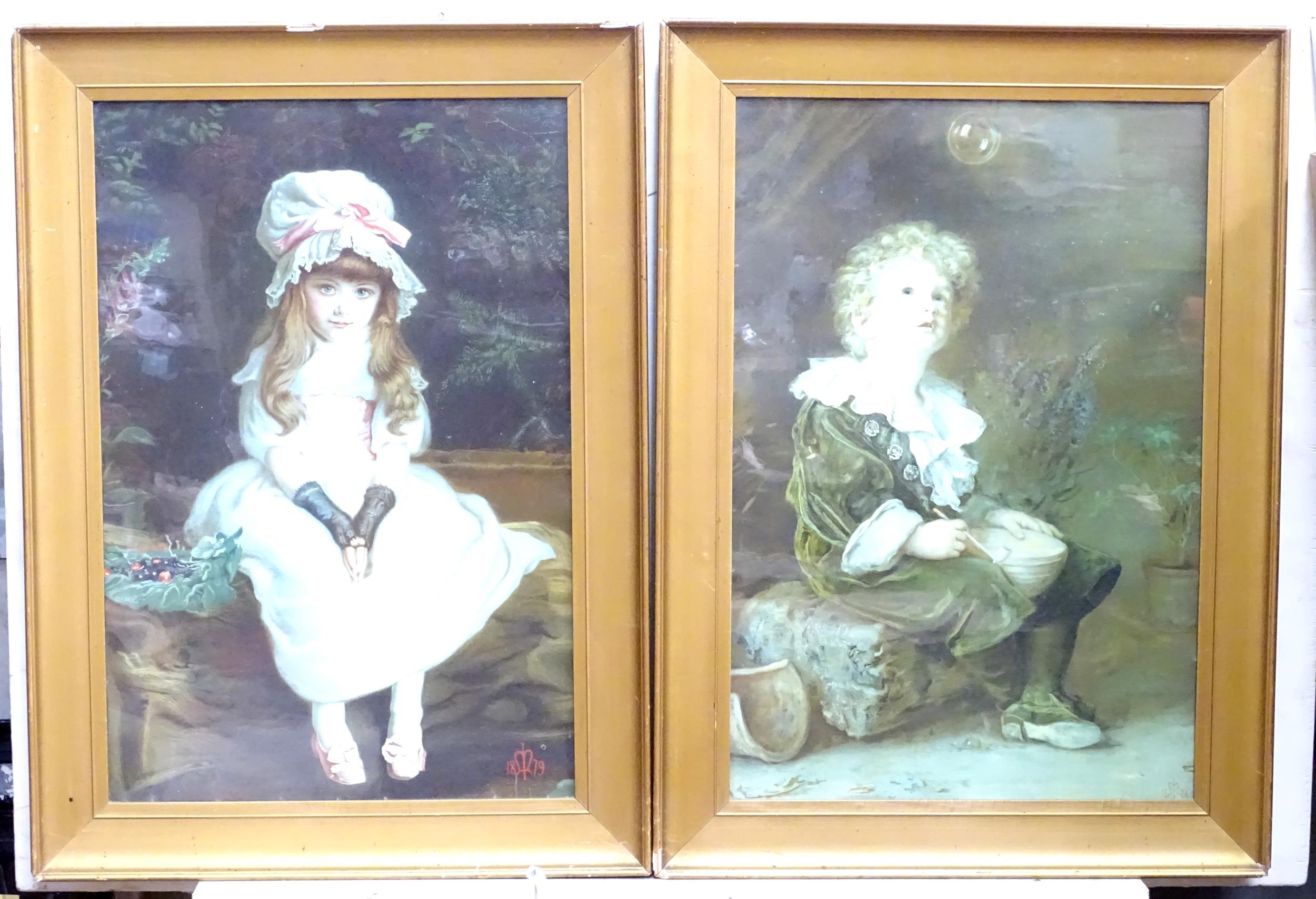 John Everett Millais | Bubbles, and Cherry Ripe | MutualArt